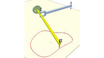 [Mô phỏng cơ cấu cơ khí] Đo điện tích tọa độ cực 1[Mô phỏng cơ cấu cơ k